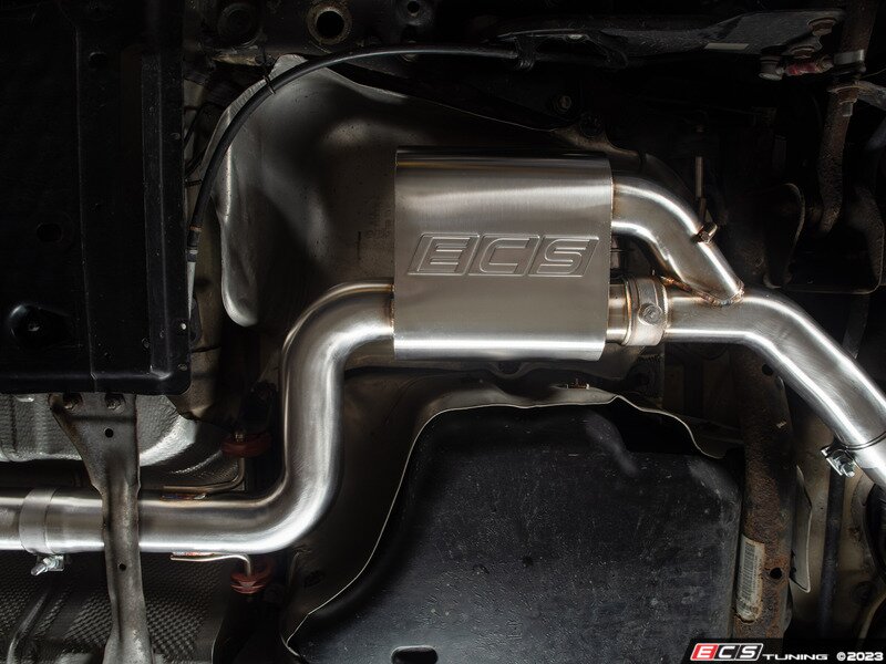 ECS - 049863LA01 - MK5 Golf/Rabbit 2.5L Catback Exhaust System