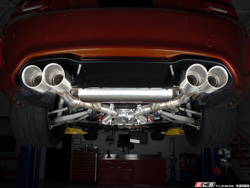ECS News - New Turner F87 M2 Competition Valved Axle-Back Exhaust