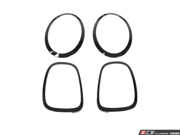 Bremmen Parts - 51137449209KT4 - Headlight And Taillight Trim Rings Set ...