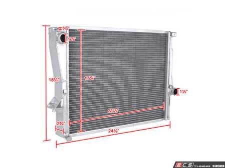 Spec-D Tuning - RAD3Z398 - RADIATOR 3.2L- 2 CORE- ALSO FIT M COUPE M ...