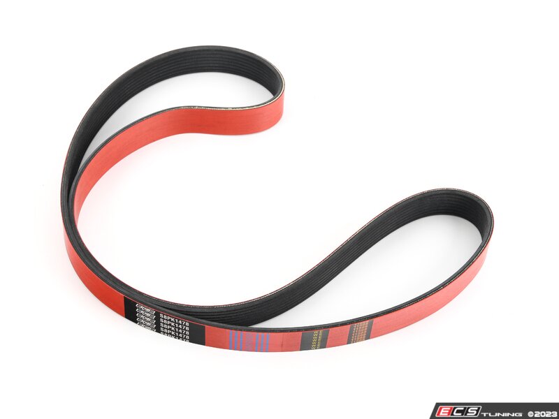 ECS - 8PK1478 - Performance Kevlar Reinforced Accessory Belt - N55