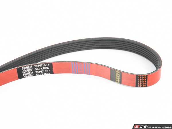 ECS - 6PK1697 - Performance Kevlar Reinforced Accessory Belt - N47 N57