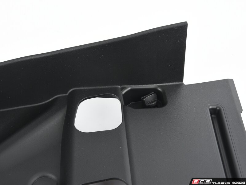 Genuine BMW - 51456998518 - Passenger's Footwell Trim Panel - Black ...