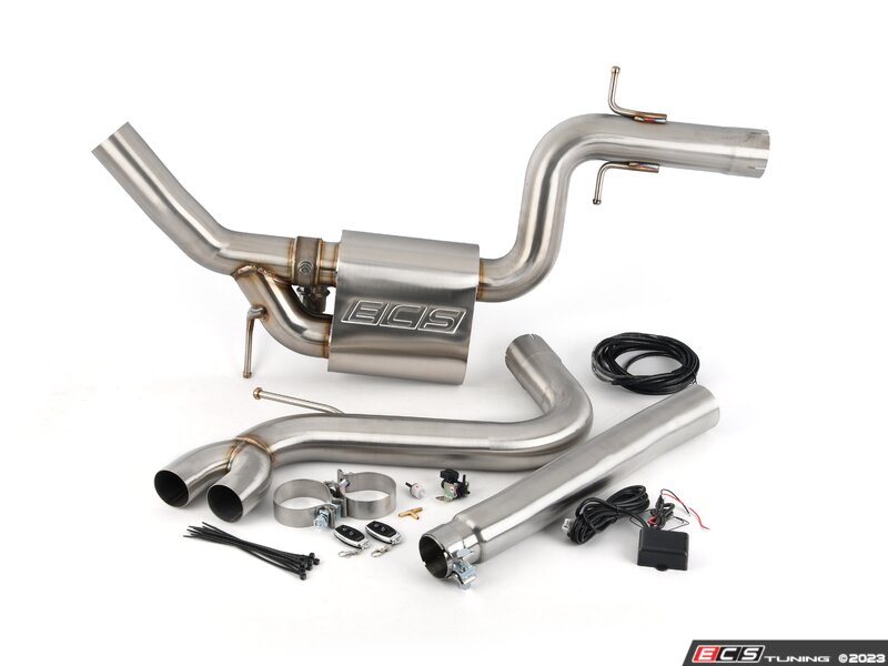 ECS - 049863LA01 - MK5 Golf/Rabbit 2.5L Catback Exhaust System
