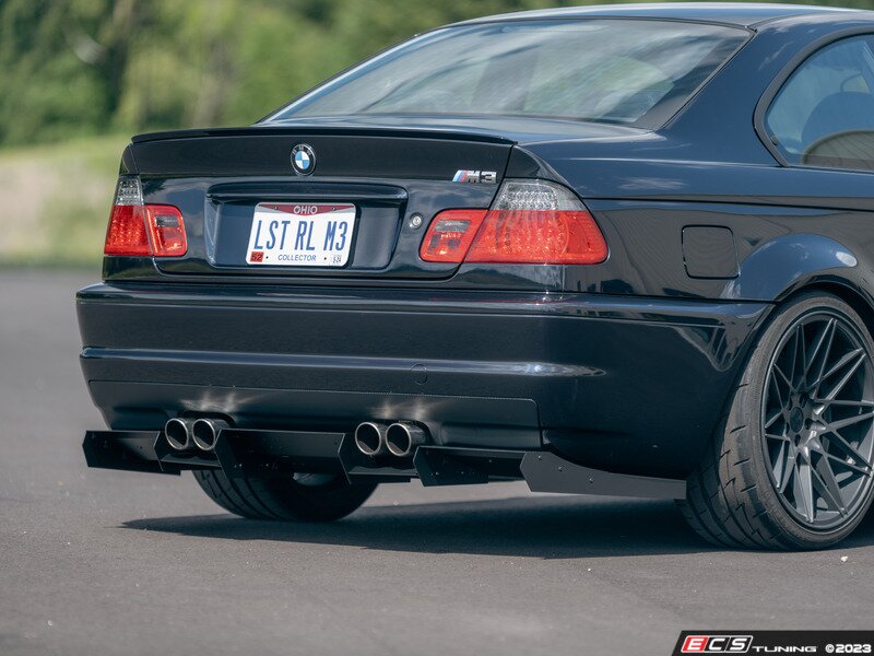 Enthusiast Bundles - 047616LA01EBKT - E46 M3 Street Flow Rear Diffuser ...