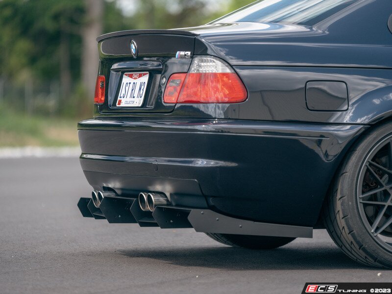 ECS - 047616la01KT - E46 M3 Street Flow Rear Diffuser