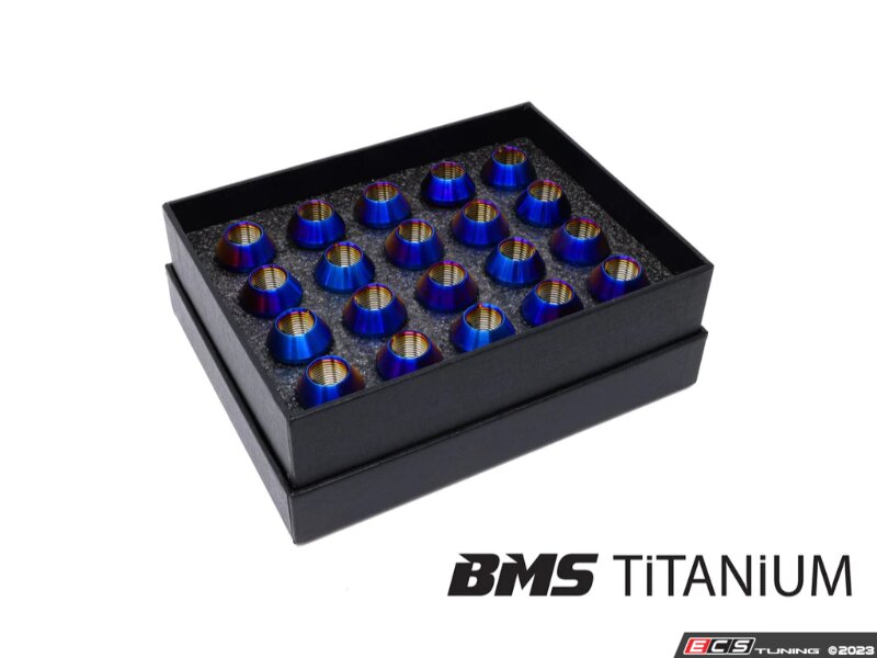 Burger Motorsports - BMS-ETLN20 - BMS Elite Titanium Lug Nuts - M14x1 ...