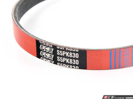 ECS - 5PK830 - Performance Kevlar Reinforced A/C Accessory Belt - S54