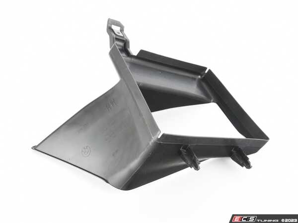 Genuine BMW - 51748080574 - AIR DUCT, EXTERIOR RADIATOR, (51-74-8-080-574)