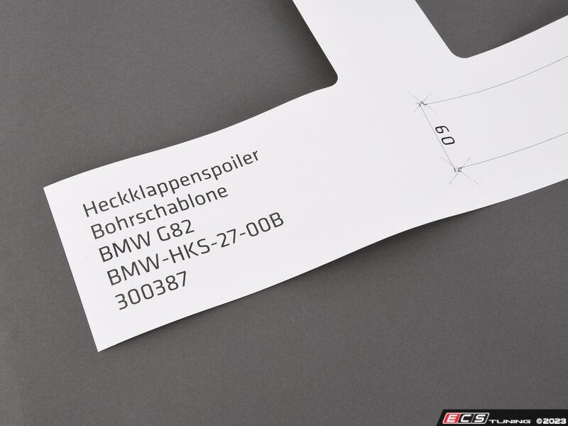 Genuine BMW - 51625A1CCB4 - Mounting Kit for M Performance Spoiler ...