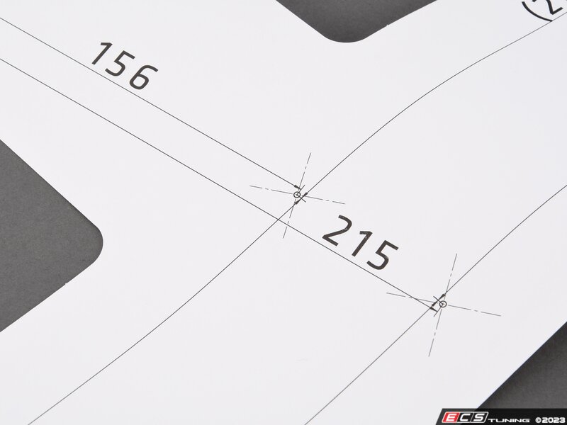 Genuine BMW - 51625A1CCB4 - Mounting Kit for M Performance Spoiler ...