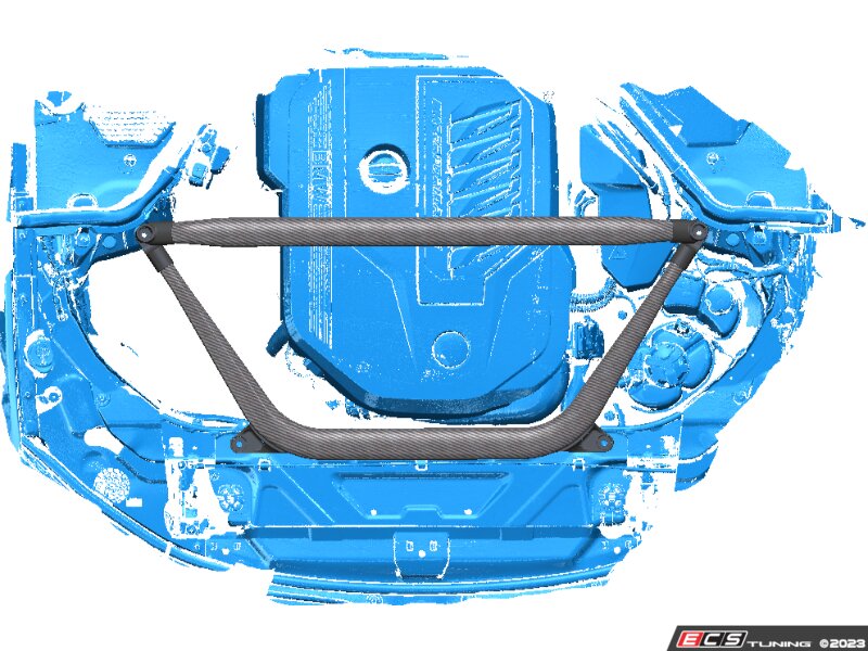 Turner Motorsport - 011902laKT - G20/G42 Carbon Fiber Strut Brace