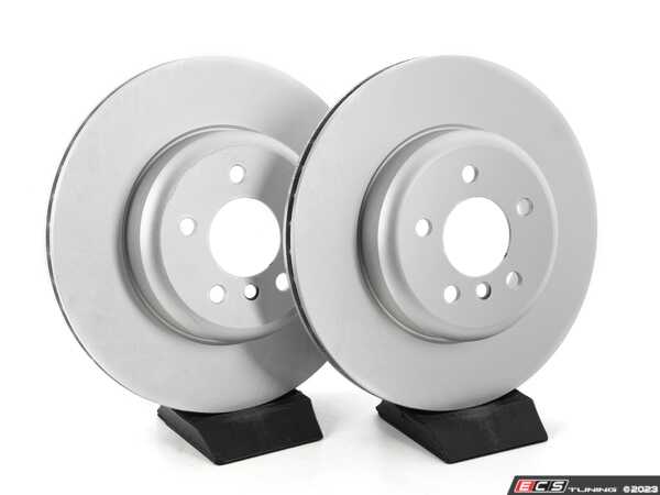 ECS - 34206894382-P - Rear V5 Plain Brake Rotors - Set (345x24)