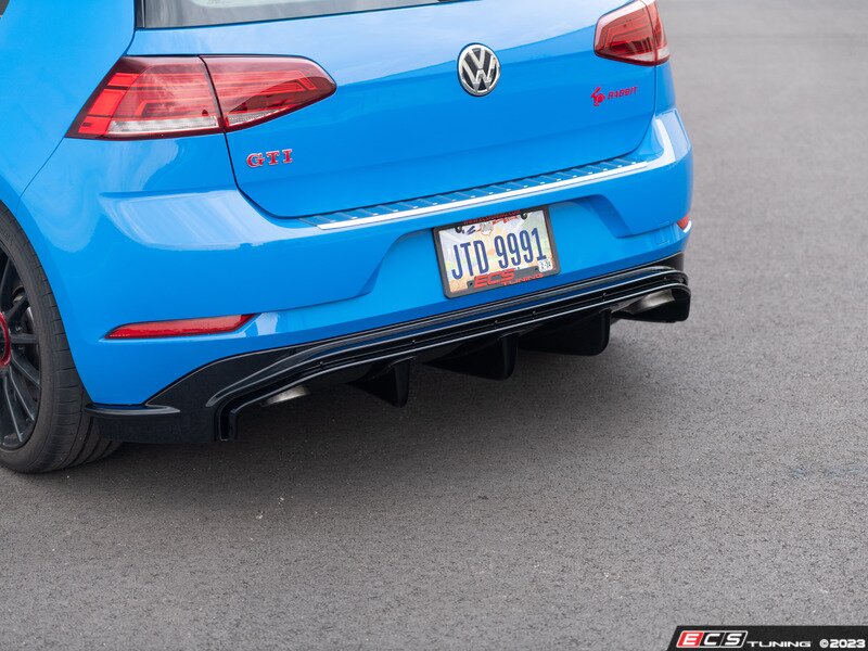 ECS - 039568LA01-01KT - MK7.5 GTI Functional Aerodynamic Rear Diffuser Kit