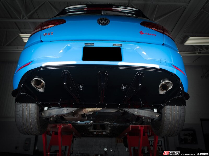 ECS - 039568LA01-01KT - MK7.5 GTI Functional Aerodynamic Rear Diffuser Kit