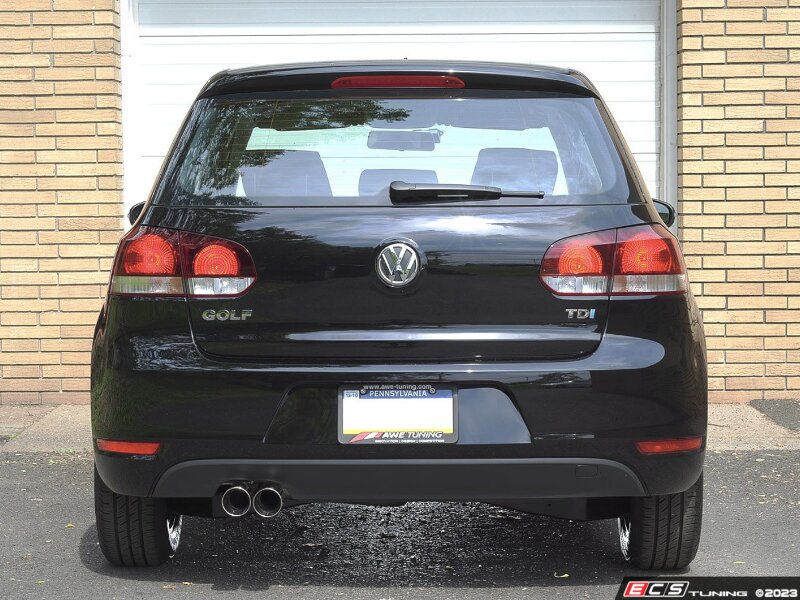 AWE - 3010-22020 - AWE Performance Cat-Back Exhaust System - MK5 Rabbit ...