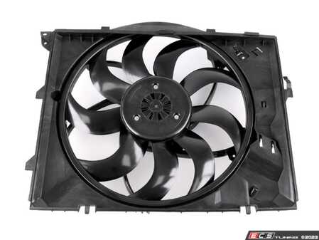 Vemo - 17427547305 - Radiator Fan Assembly - W/ Fan Shroud - E82, E88 ...
