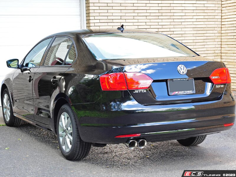 AWE - AWEMK6JET25TR - AWE Touring Edition Exhaust System - MK6 Jetta 2.5L