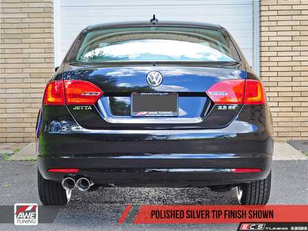 AWE - AWEMK6JET25TK - AWE Track Edition Exhaust System - MK6 Jetta 2.5L