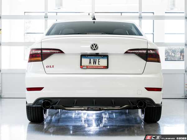 AWE - AWEMK7GLITK - AWE Track Edition Exhaust System - MK7 Jetta GLI