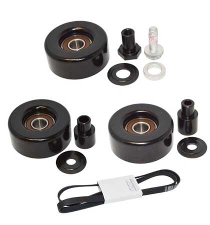 Hamburg Tech - 99610215166KT4 - Serpentine Belt Kit