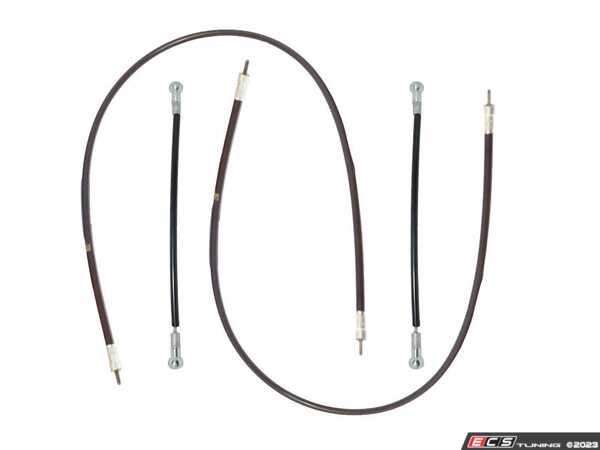 Hamburg Tech - 98656171703SET4 - Porsche Convertible Top Tension Cable ...