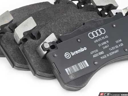 Genuine Volkswagen Audi - 4G0698151AF - Front Brake Pad Set (4G0 698 ...
