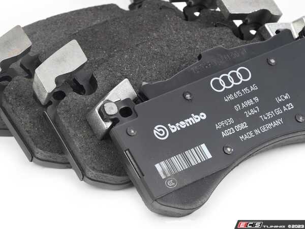 Genuine Volkswagen Audi - 4G0698151AF - Front Brake Pad Set (4G0 698 ...