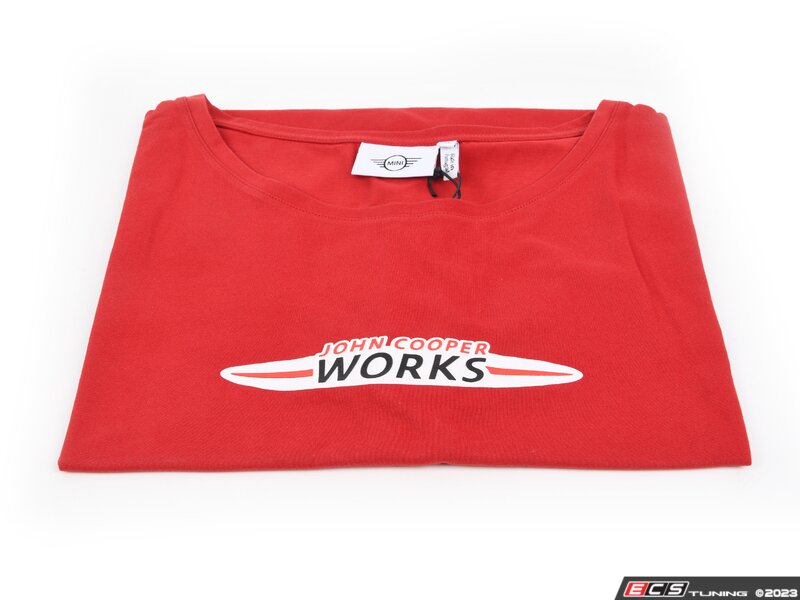 Genuine MINI - 80142454495 - MINI JCW Women's Logo T Shirt Logo Chili ...