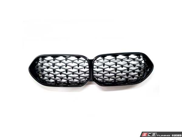 Genuine BMW - 51135A39378 - Shadowline Front Grill - Mesh-style - Black ...