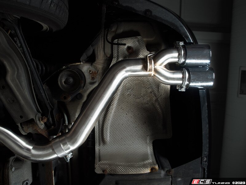 ECS - 030471LA02 - E82 128 Muffler And Res Delete