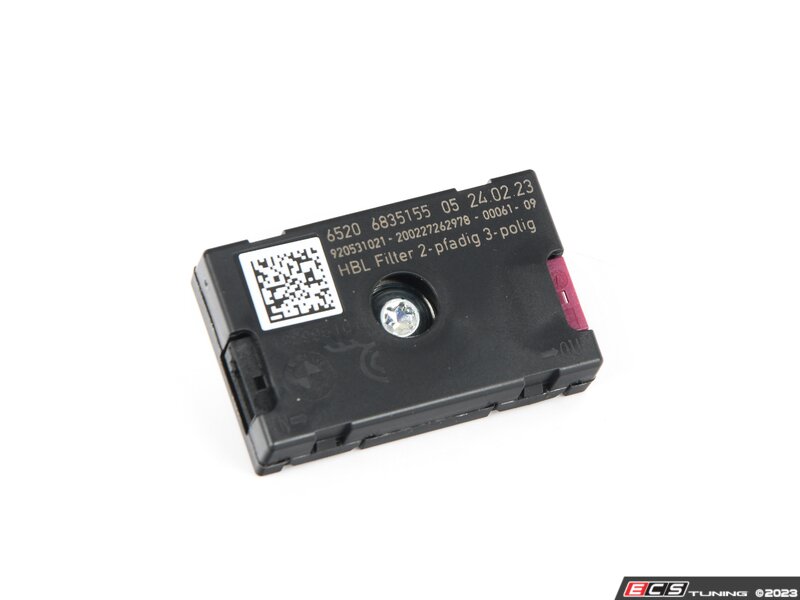 Genuine BMW - 65206835155 - SUPPRESSION FILTER (65-20-6-835-155)