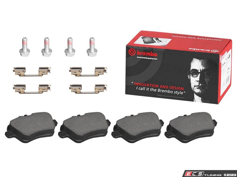 Brembo - 0004204900 - Front Brake Pad Set - Premium Ceramic