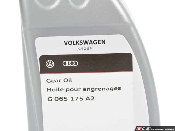 Genuine Volkswagen Audi - G065175A2 - GEAR OIL (G 065 175 A2)
