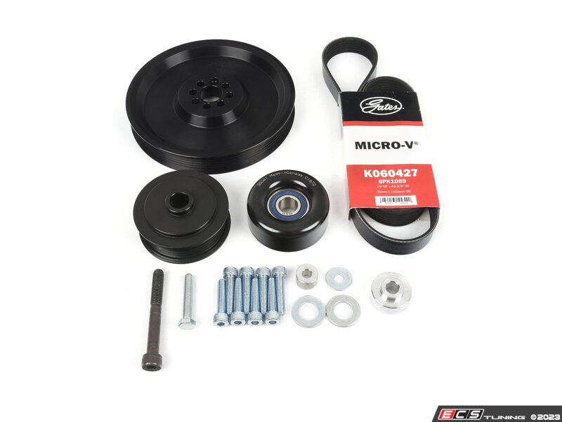 JH Motorsports - JHM-B8RS5Rib - Lightweight 6-Rib Crank Pulley And ...