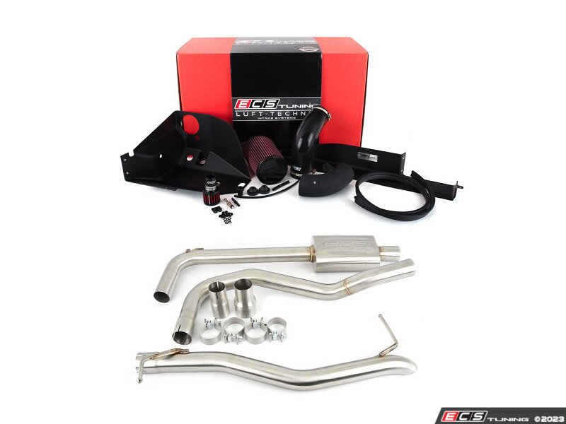 Enthusiast Bundles - 020846LA03EBKT - MK7 Jetta Cat-Back Exhaust System ...