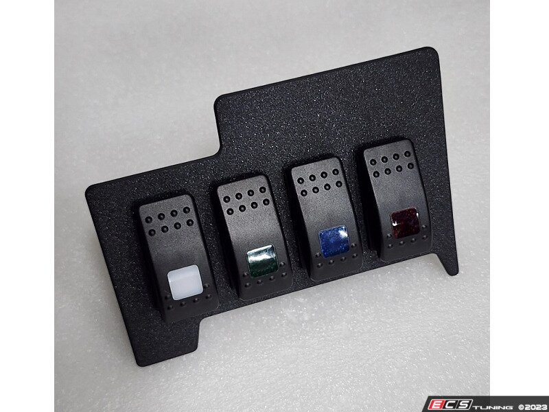 B2BFAB - B2BADCSP - B2BFAB VW Atlas Dash Cubby 4 Slot Switch Panel
