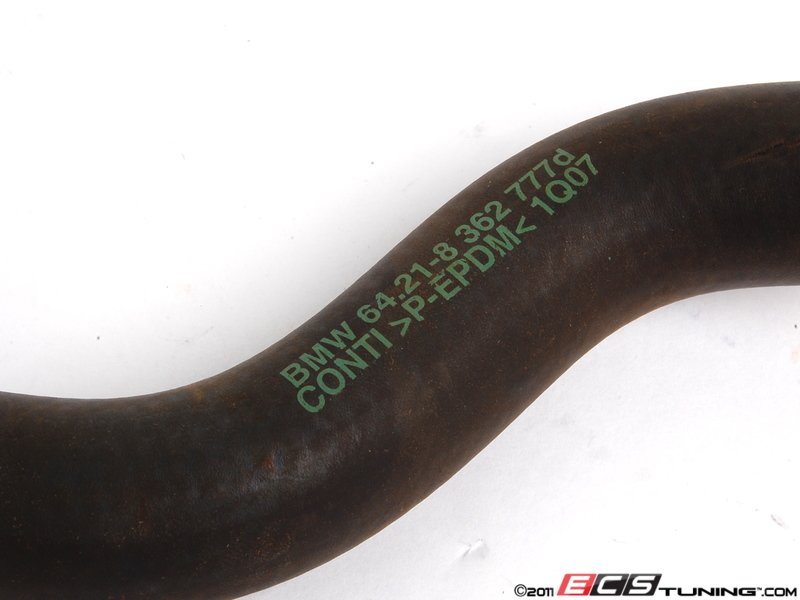 Genuine BMW - 64218362777 - Heater Hose (64-21-8-362-777)