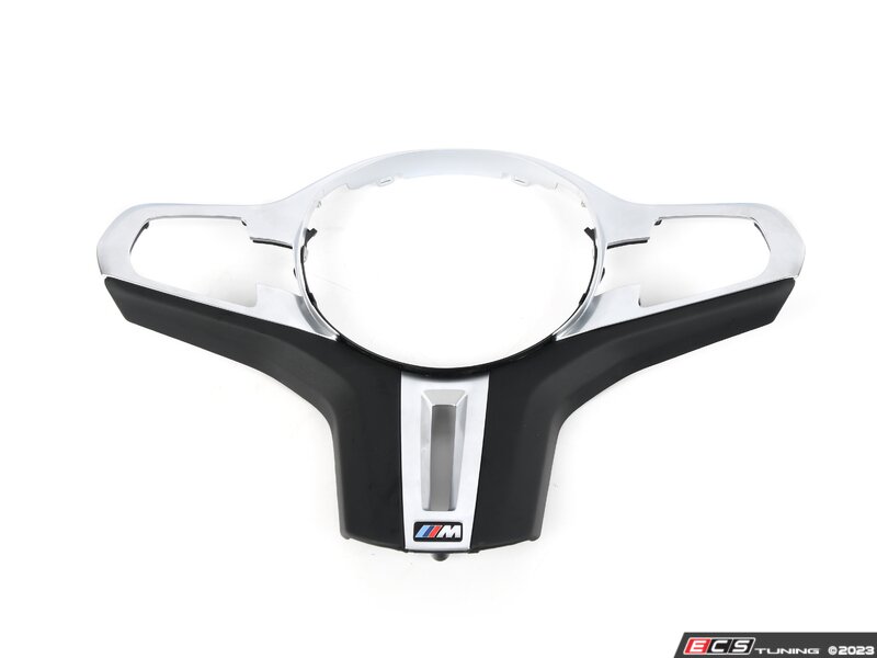 Genuine BMW - 32307856294 - Decor Trim Cover - Steering Wheel (32-30-7 ...