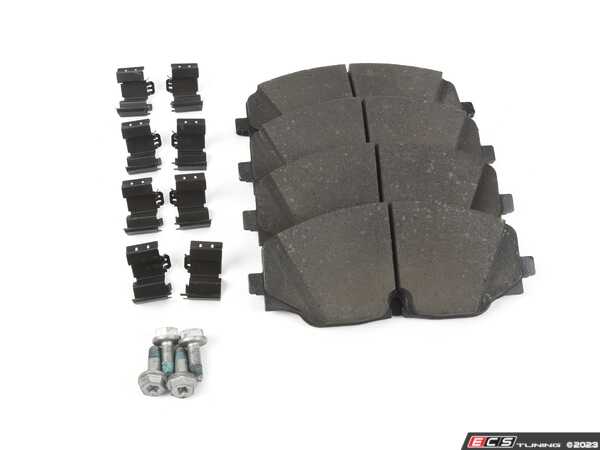 Genuine Volkswagen Audi - 3QF698151F - Front Brake Pad Set (3QF 698 151 F)