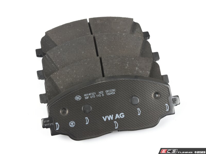 Genuine Volkswagen Audi - 3QF698151F - Front Brake Pad Set (3QF 698 151 F)