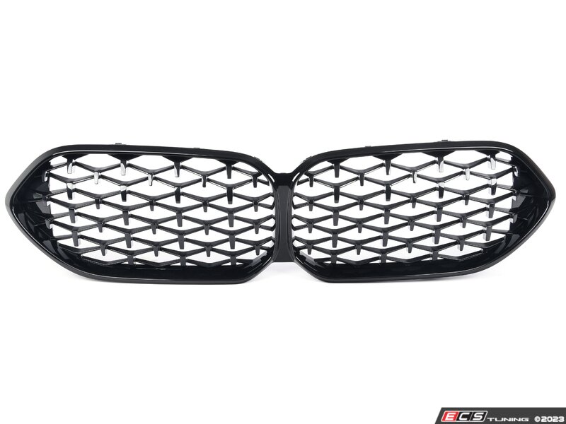 Genuine BMW - 51135A39378 - Shadowline Front Grill - Mesh-style - Black ...
