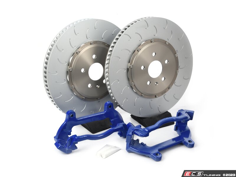 034Motorsport - 034-301-1012-BLU - 2-Piece Floating Front Brake Rotor ...