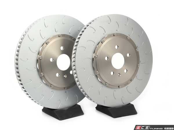 034Motorsport - 034-301-1012-BLU - 2-Piece Floating Front Brake Rotor ...