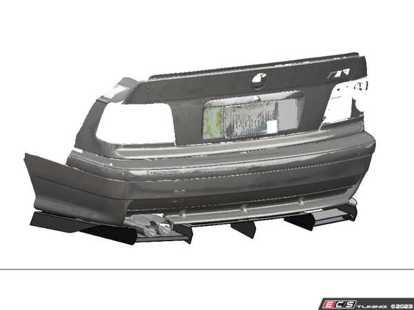 ECS - 047602la01KT - E36 M3 Street Flow Rear Diffuser