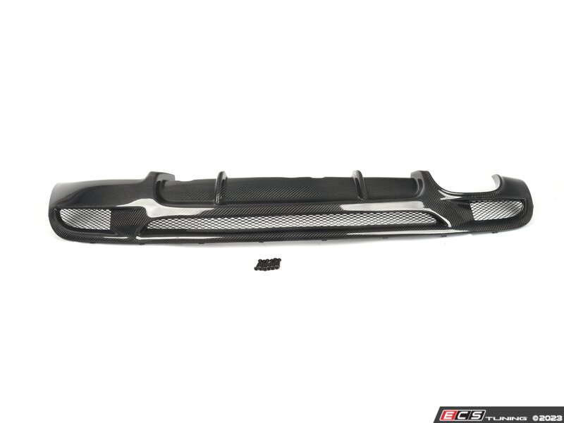 Suvneer - E82MTCFDIF - M-Tech Carbon Fiber Rear Diffuser - E82 1-Series