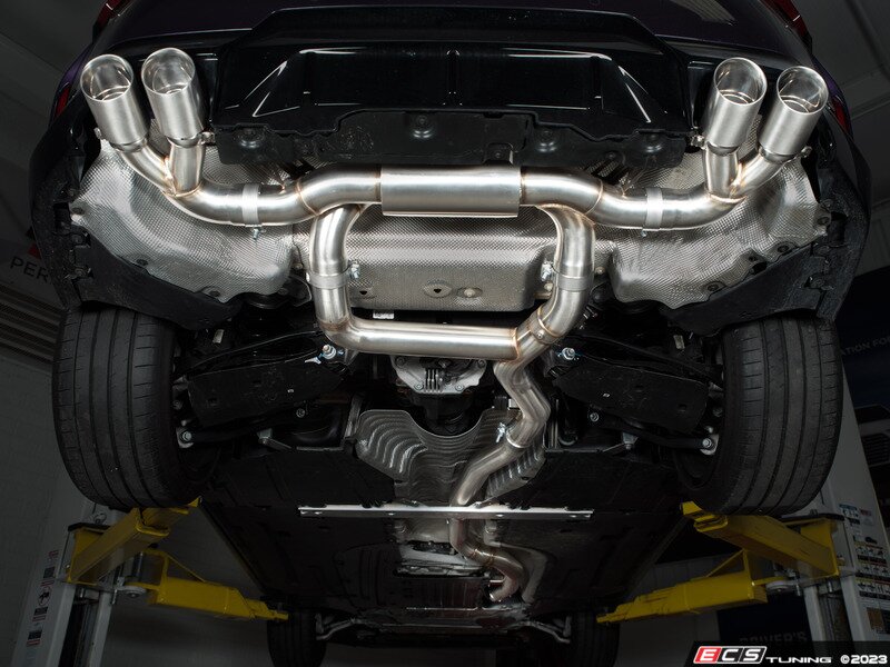 Turner Motorsport - 039018LA - G42 M240 Performance Valved Cat-Back Exhaust