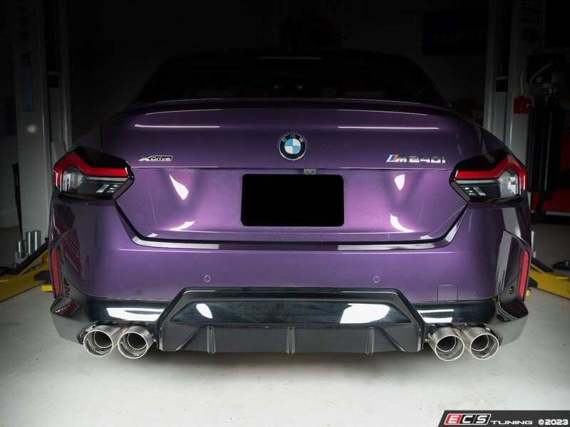 Turner Motorsport - 039018LA - G42 M240 Performance Valved Cat-Back Exhaust