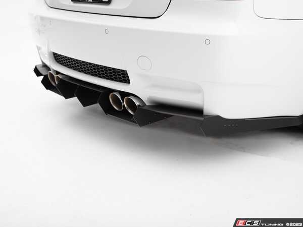 Enthusiast Bundles - 047898LAEBKT - E92 M3 Street Flow Rear Diffuser ...