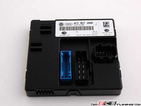 Genuine Volkswagen Audi - 4F0910289K - Central Electronic Control Unit ...